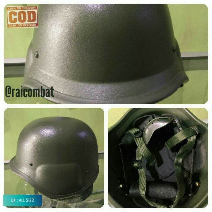 Helm Tempur TNI / Helm 3in1 TNI | Lazada Indonesia