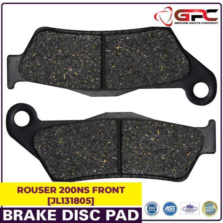 Rouser 200 NS FRONT DISC BRAKE PAD GPC | Lazada PH