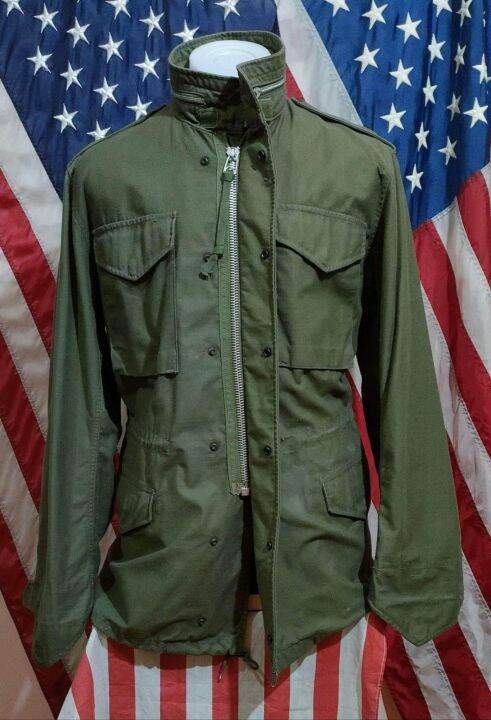 เสื้อแจ็คเก็ตทหาร U.S.ARMY Military #FieldJacket# M65 -1967-2 # ...