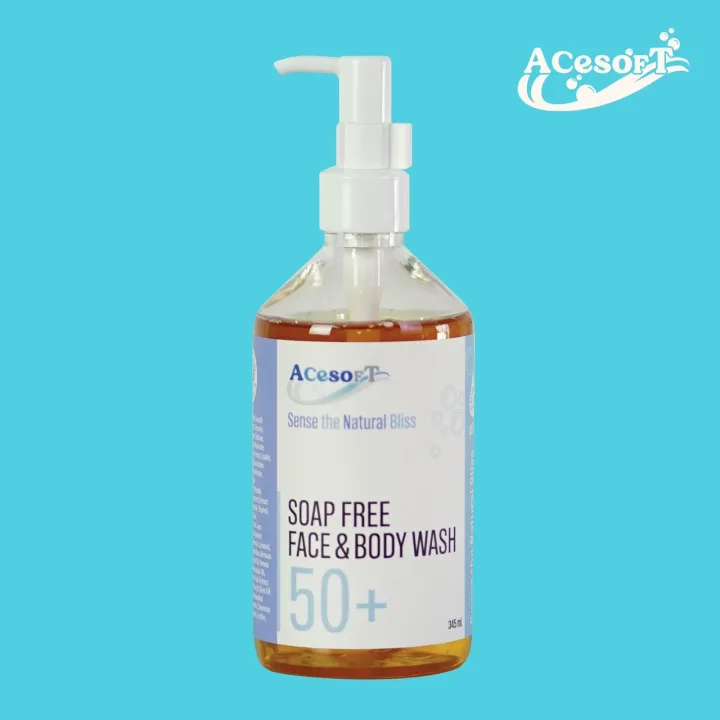 AcesofT (อาเซซอฟต์) ผลิตภัณฑ์อาบน้ำทำความสะอาดผิวหน้าและผิวกาย เหมาะ ...