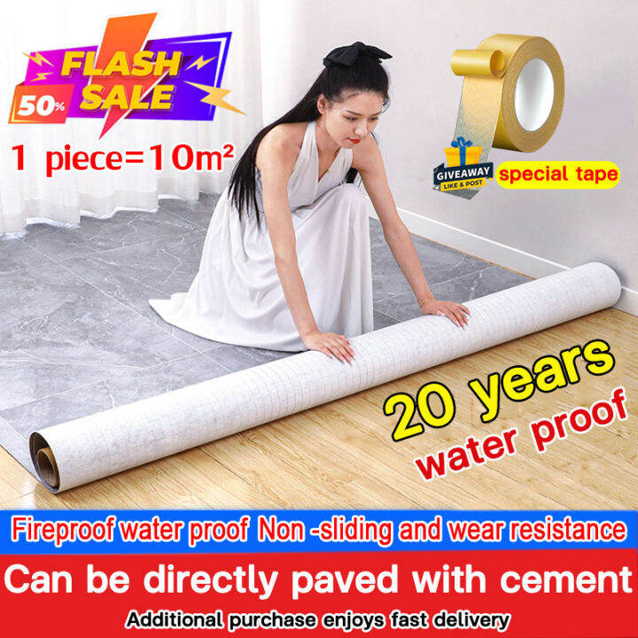 3D vinyl Floor sticker (1sheet=10㎡) 3mm solid PVC material pvc floor ...