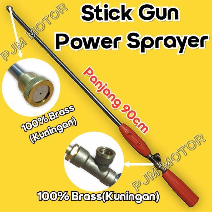 90cm gun stick stik pompa steam stim sanchin mesin power sprayer ...