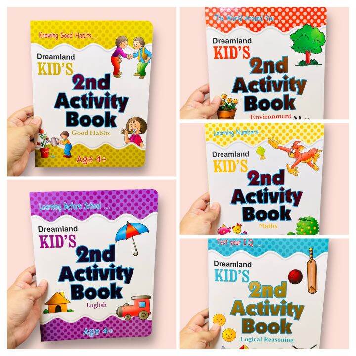 2nd Activity book for age 4 years old good habits environment english ...