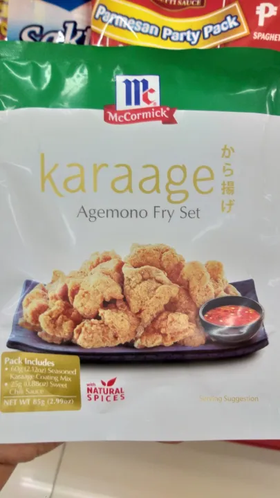Mc Cormick Karaage (85g.) Agemono Fry Set With natural spices | Lazada PH