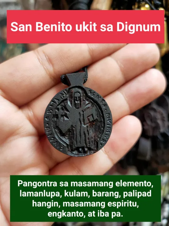 San Benito ukit sa Dignum w/Guide & Oracion | Lazada PH