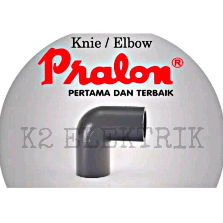 PRALON Elbow Knie PVC Ukuran 1/2" 3/4" 1" dan 1 1/4" | Lazada Indonesia