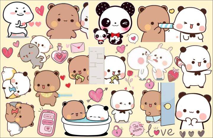 sticker aesthetik lucu dan imut murah | Lazada Indonesia