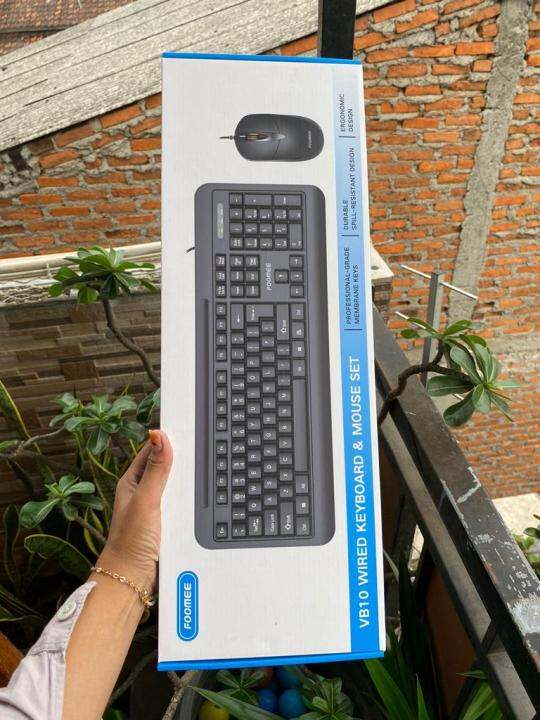 Keyboard Set Foomee Vb10 Wired Keyboard And Mouse Set Keyboard Gaming