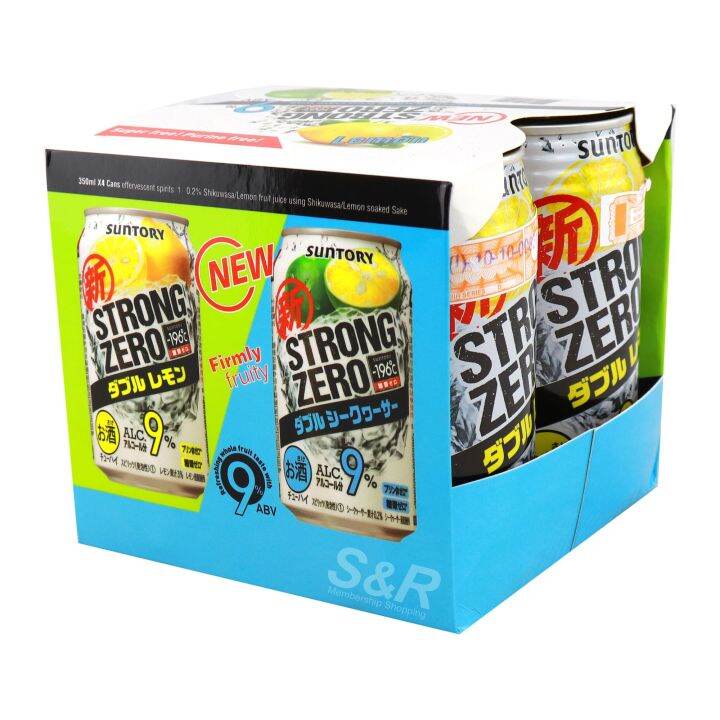 Suntory Strong Zero 350mlx4 | Lazada PH