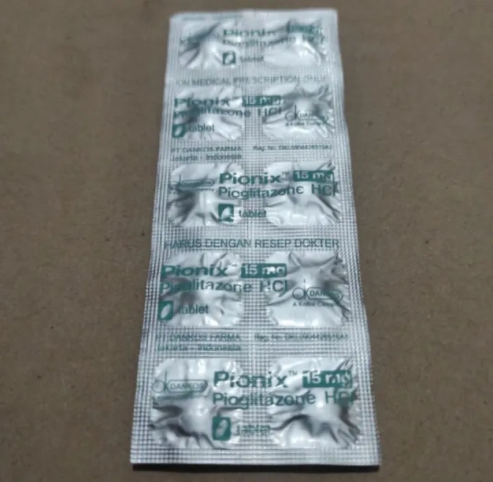 Pionix_30mg / 1strip | Lazada Indonesia