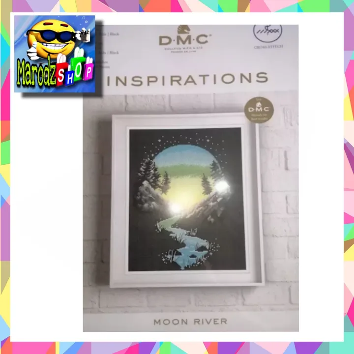 MOON RIVER pattern only / CROSS STITCH PATTERN / DMC INSPIRATIONS ...