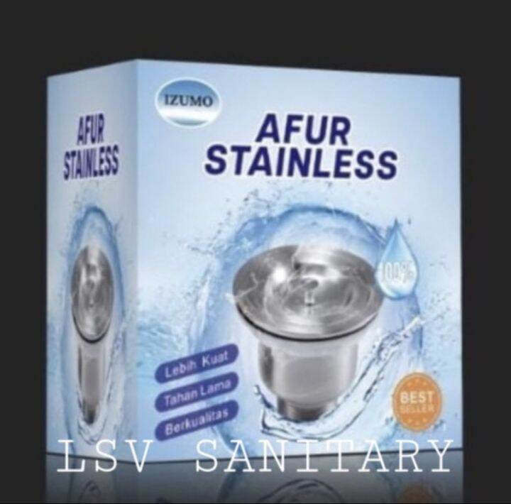 AFUR AVUR bak cuci piring stainless IZUMO 1 1/2" Afur BCP stainless ...