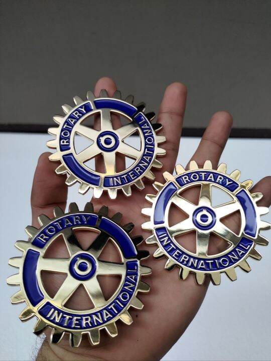 Rotary Club International Emblem, 3inches Thick Rotary Emblem | Lazada PH