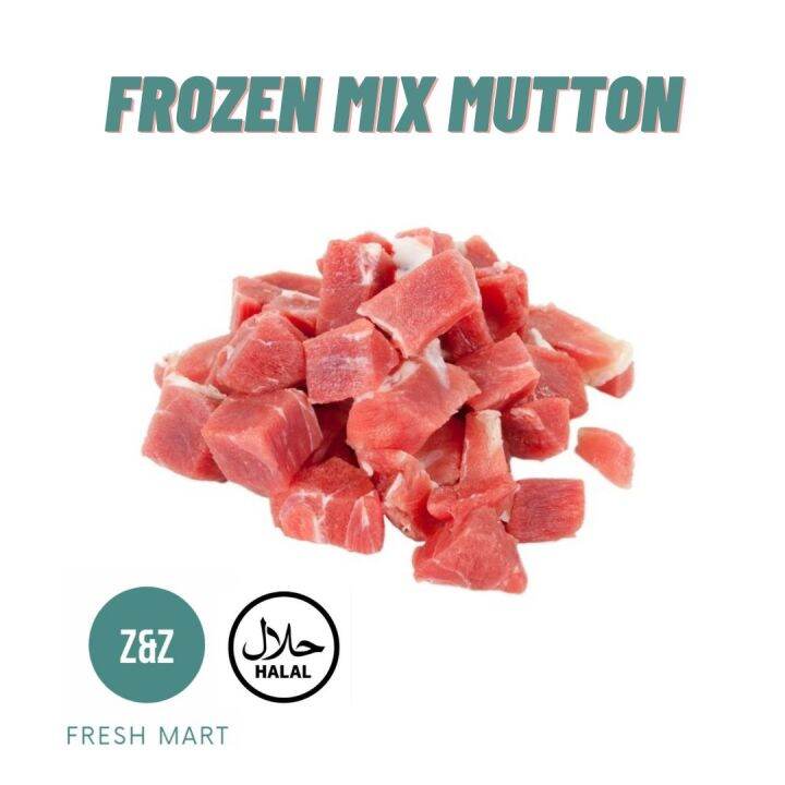 Australian Frozen Mix Mutton cube / Mix Kambing Dadu / Mutton / Kambing ...