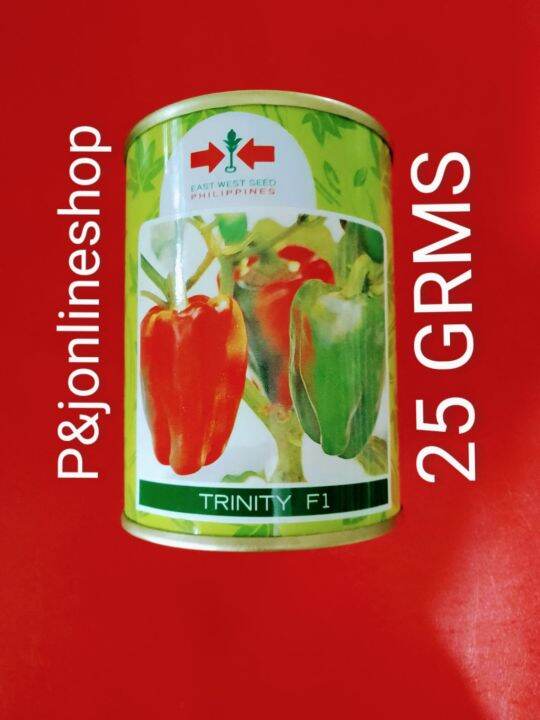 TRINITY F1 HYBRID BELL PEPPER(25GRAMS)EAST WEST SEEDS | Lazada PH