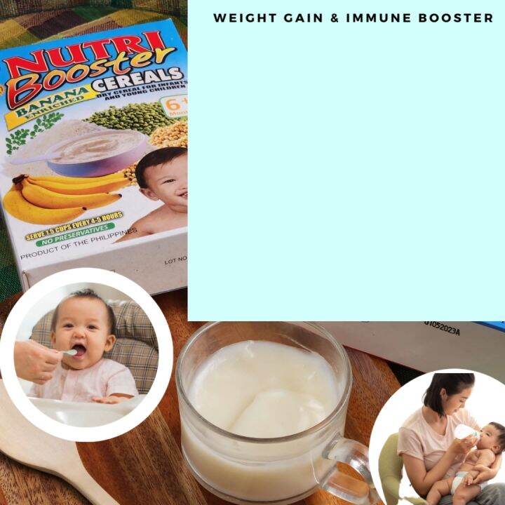 Nutri Booster Banana Enriched Cereals 400grams For Infant and Young ...