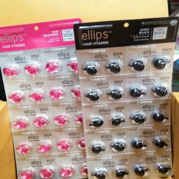 ELIPS VITAMIN RAMBUT HARGA PER RENTENG ISI 20 BIJI | Lazada Indonesia