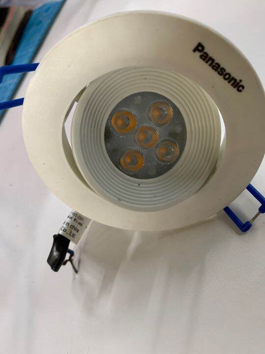 Panasonic 4W LED adjustable downlight, 30 degrees beam angle, 3000K ...