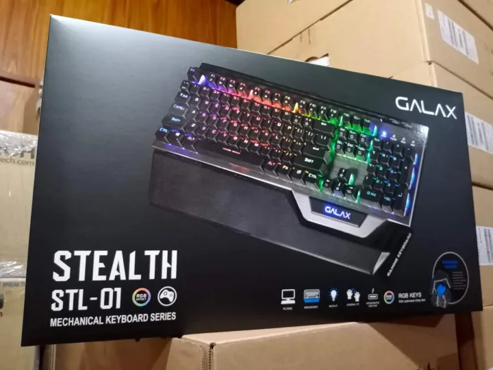 GALAX Gaming Keyboard (STL-01)Blue switch, 104 US layout | Lazada PH