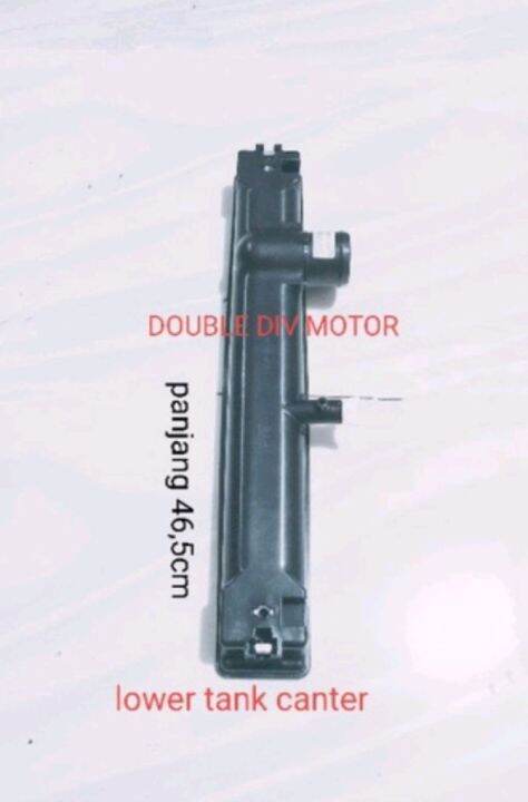 lower tank plastik radiator bagian bawah canter panjang 65,5cm | Lazada ...