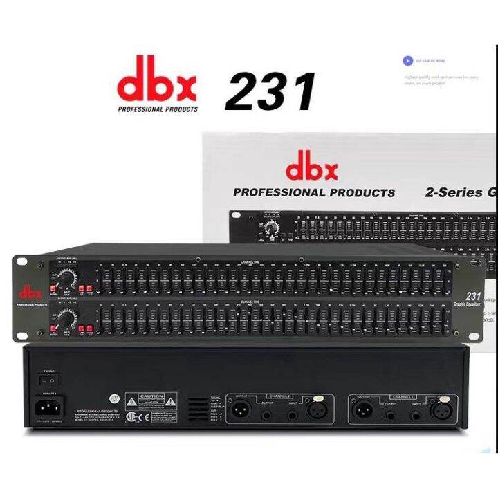 DBX 231Dual Channel 31" Band Graphic Equalizer | Lazada PH