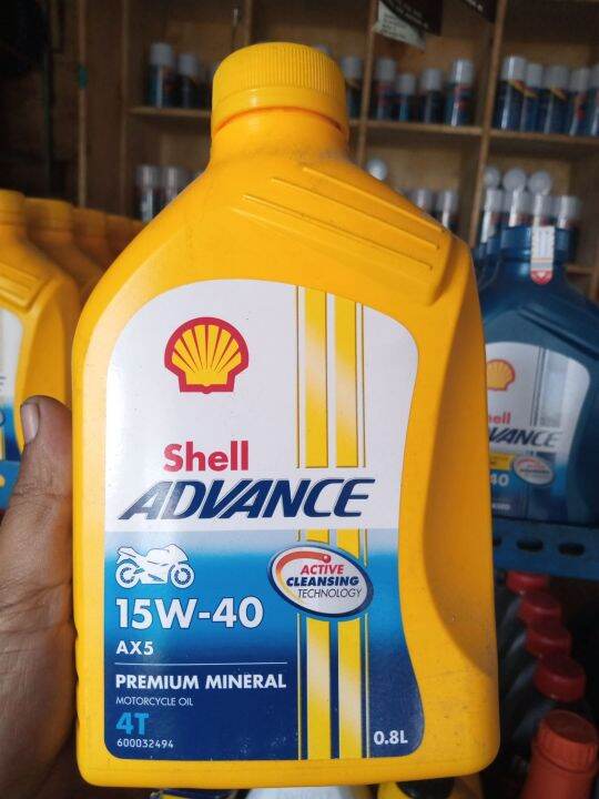 shell advance 15W-40 AX5 0,8l | Lazada Indonesia
