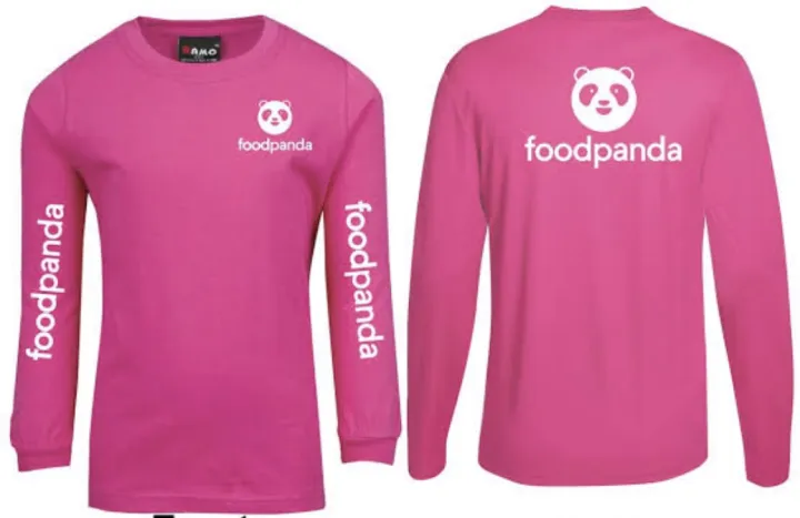 Food Panda rider uniform full pink | Lazada PH