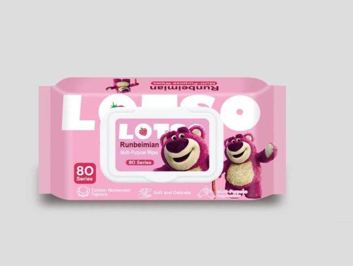 Lotso ทิชชู่เปียกเด็ก กระดาษทิชชู่เปียก ทิชชูเปียก ผ้านุ่มชุ่ม | Lazada ...