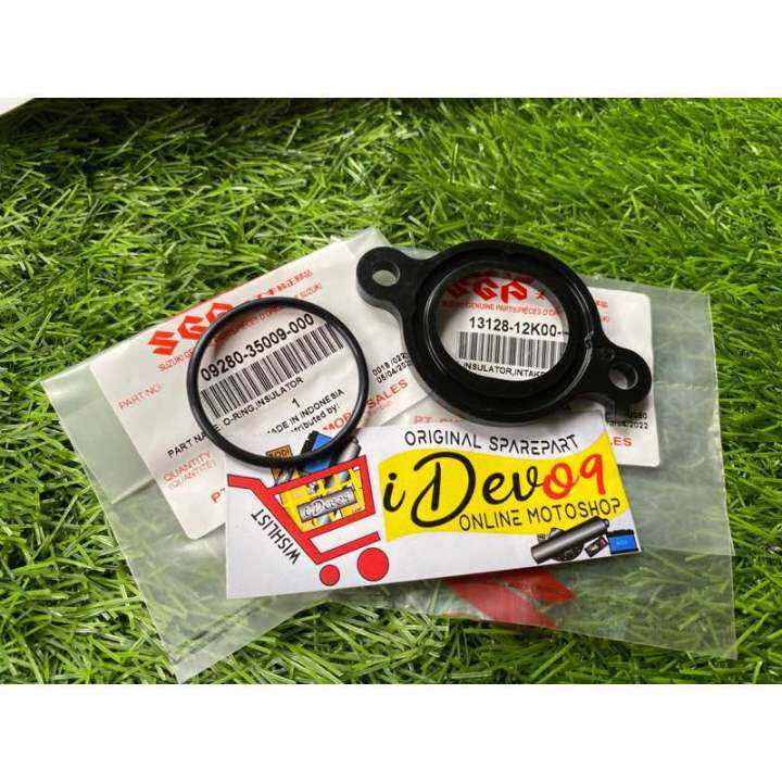 Oring Seal Bonit Insulator Paking Sil Fiber Manipol Intake Satria Fu Fi GSX R S 150 Original SGP ...