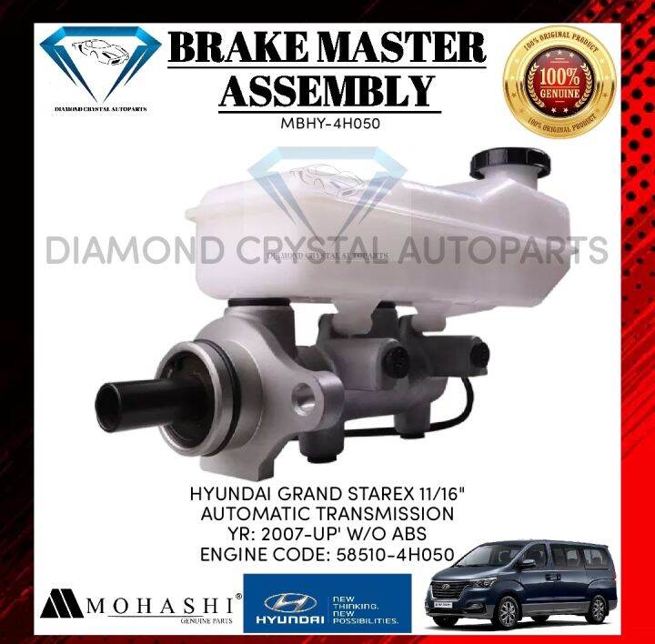 BRAKE MASTER ASSEMBLY HYUNDAI GRAND STAREX 2007-UP' AUTOMATIC ...