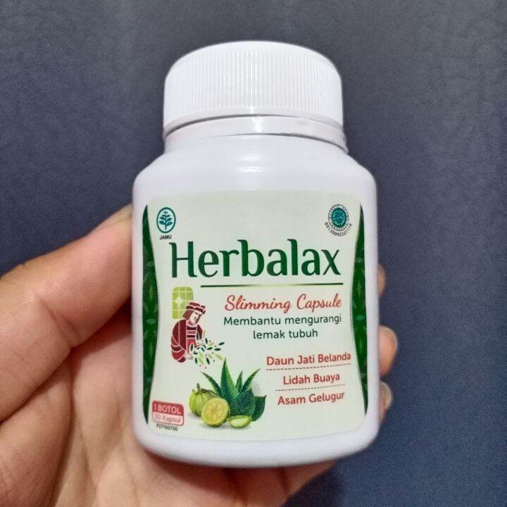 Herbalax Slimming Capsule 1Botol Isi 30 Kapsul | Lazada Indonesia