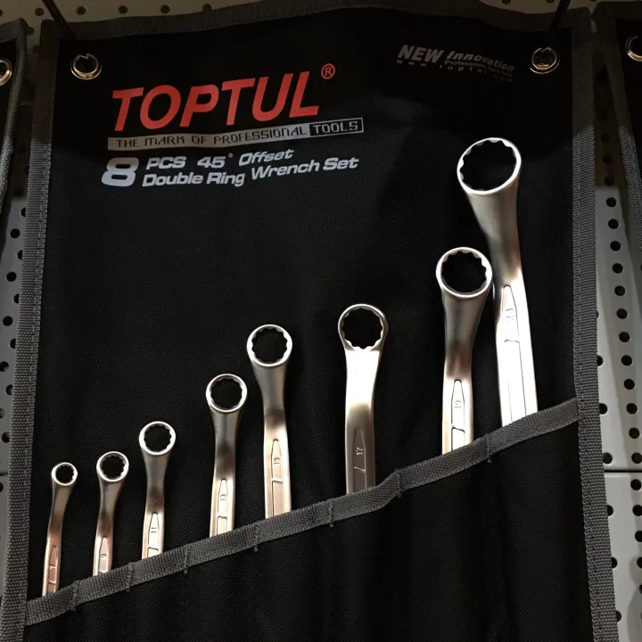 TOPTUL Double Ring Wrench Set | Lazada PH