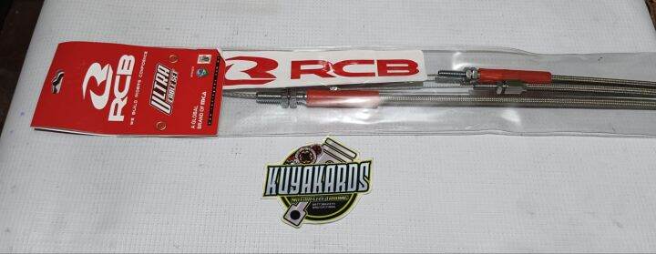 RCB ULTRA CLUTCH AND TROTHLE CABLE SET SNIPER150 SNIPER155 | Lazada PH