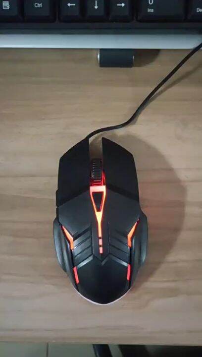 เมาส์เกมมิ่ง S800 เมาส์ LED 7 สี เมาส์ USB เมาส์แบบมีสาย เมาส์ ...