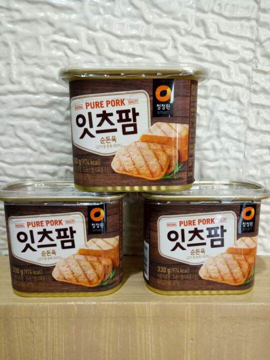 KOREAN DAESANG Pure Pork Luncheon Meat (Pack of 3 x 330g) | Lazada PH