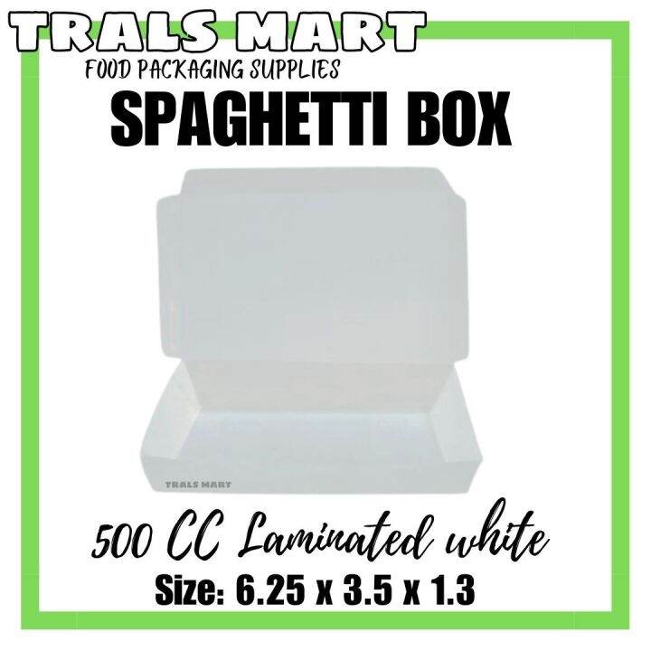 Spaghetti Box laminated | Lazada PH