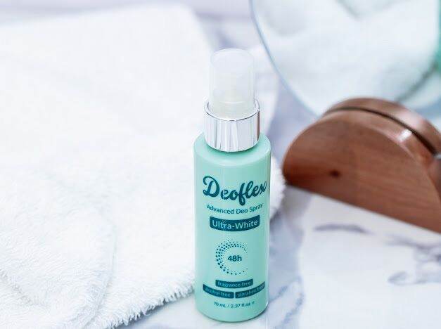 MIXTRUE BEAUTY Deoflex Antiperspirant Deospray Hands Underarm Feet ...