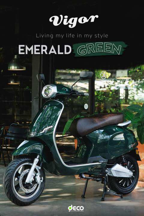 ⭐มอเตอร์ไซค์ไฟฟ้าDecoรุ่นVigor2000w แบต2ก้อน แถมฟรีจดป้ายทะเบียน พรบ. ...