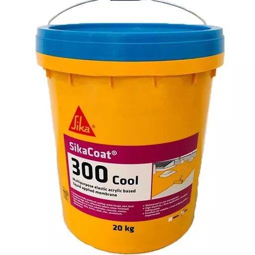 SIKACOAT 300 COOL (20KG) MULTIPURPOSE ELASTIC ACRYLIC BASED LIQUID ...