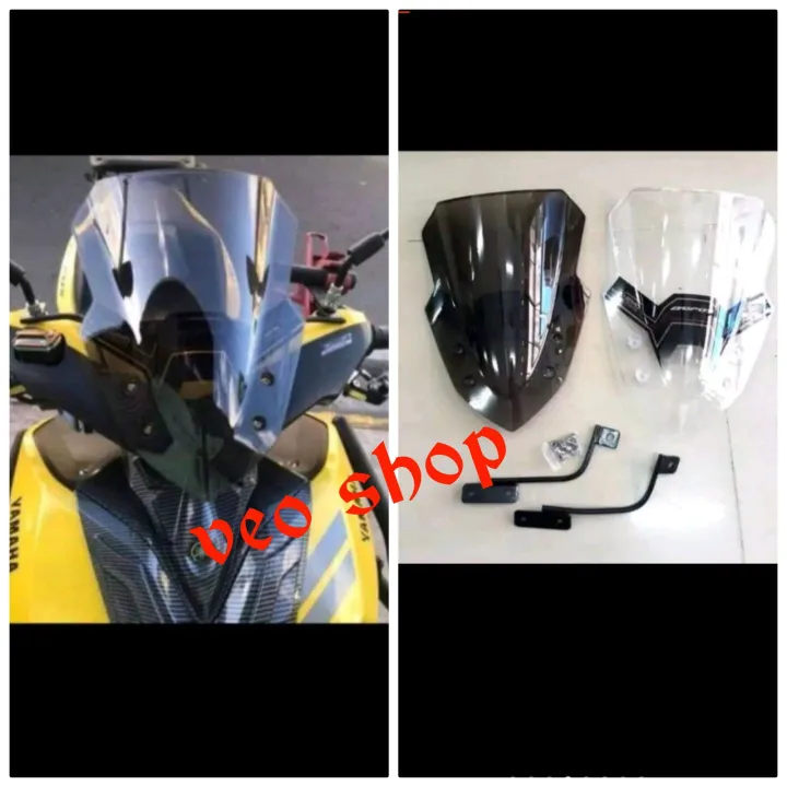 windshield Apolo Nemo for Yamaha aerox 155 NEMO winshield visor apolo ...
