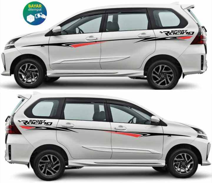 Stiker mobil toyota avanza sticker mobil avanza cutting sticker mobil ...