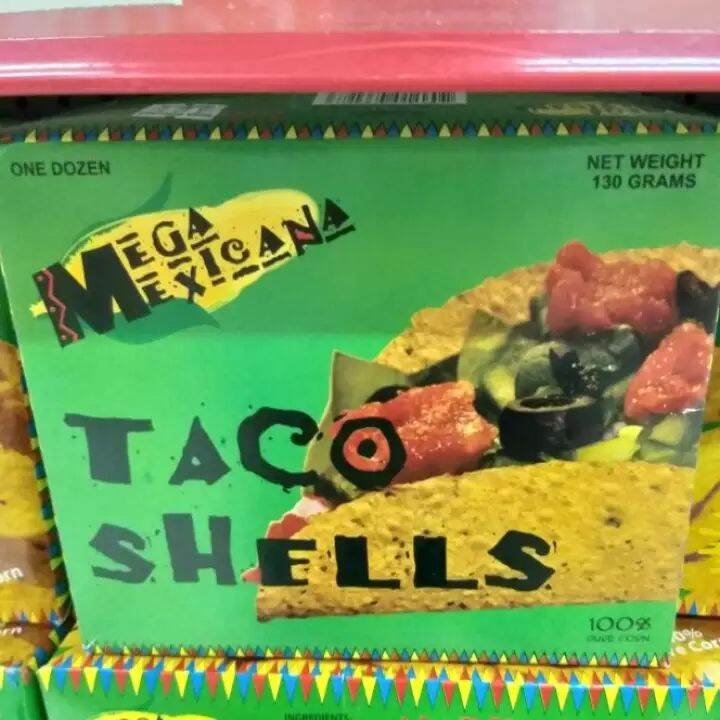MEGA MEXICANA TACO SHELL (130g.) | Lazada PH