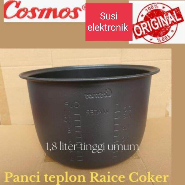 panci magicom cosmos original ukuran 1.8 liter atau 2 liter tinggi 15 ...