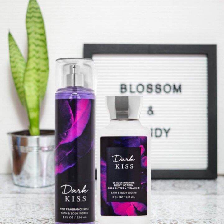 [authentic] Dark Kiss Bath And Body Works Mist Lotion Lazada Ph