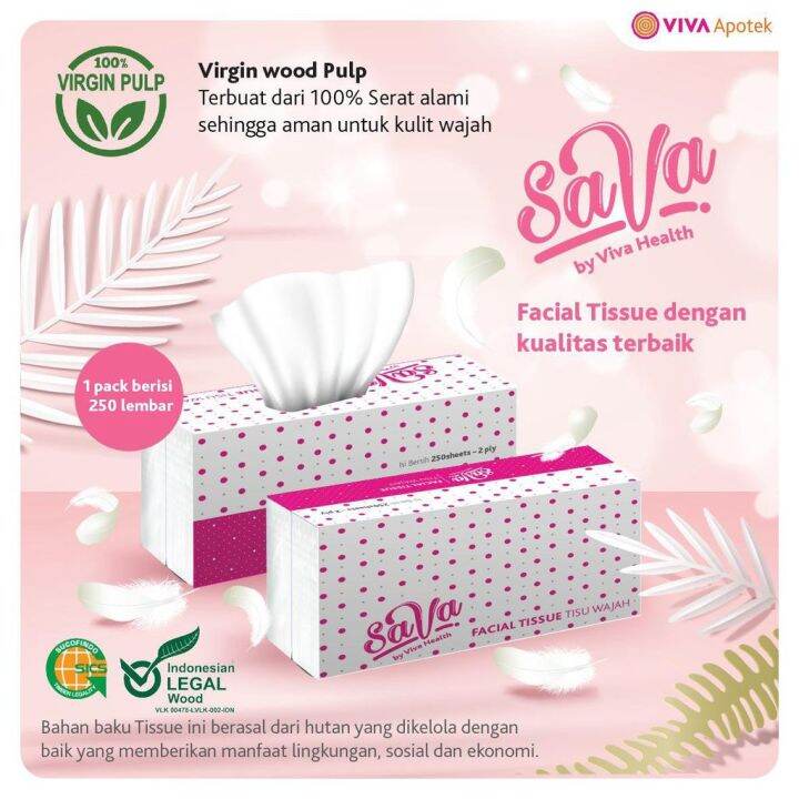 Sava tissue kering 250 sheet | Lazada Indonesia