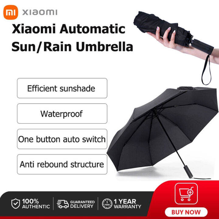 Xiaomi KongGu UV Umbrella Automatic Windproof Auto Umbrella Foldable UV ...