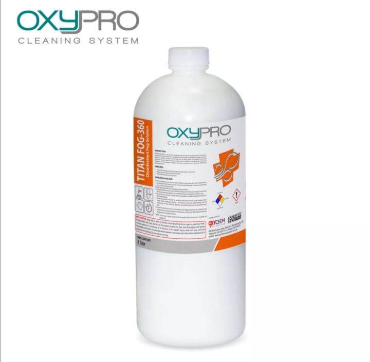 Oxy Pro TITAN FOG DISINFECTANT FOG SOLUTION 1LITER | Lazada PH