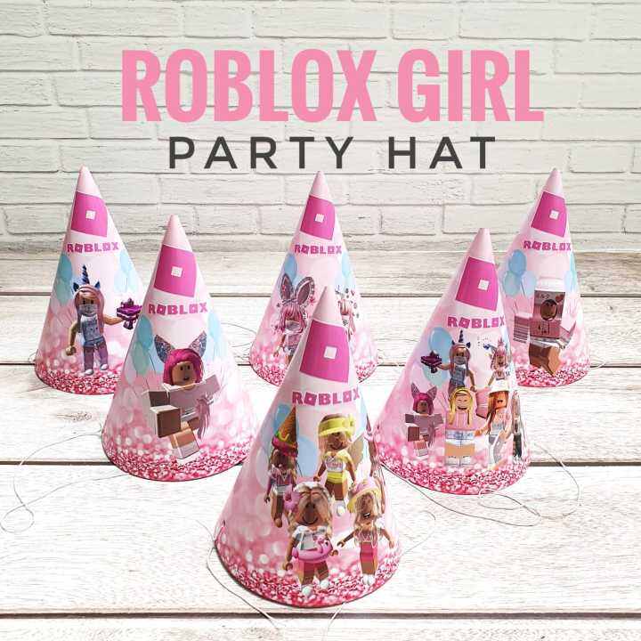 Roblox Girl Party Hat Topi Pesta Birthday | Lazada Indonesia
