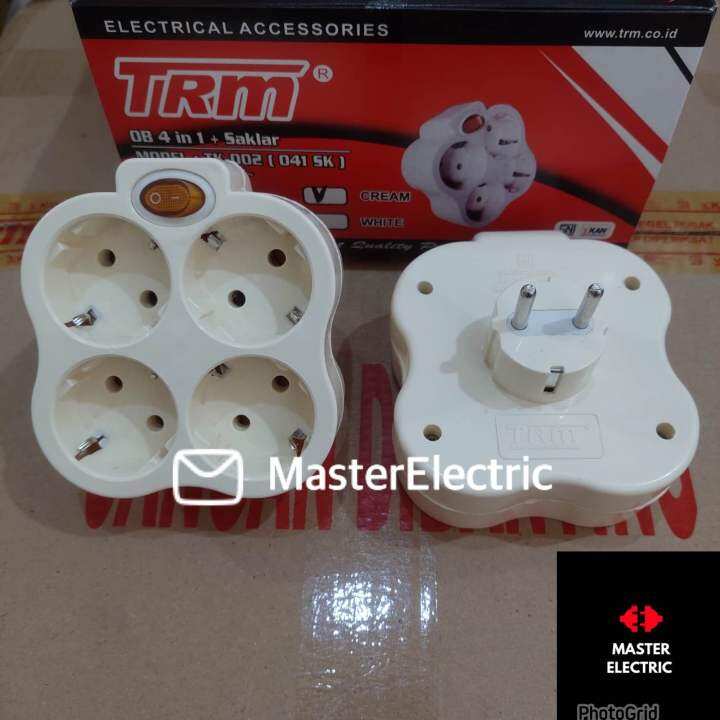 STOP KONTAK 4in1 COLOKAN 4 LUBANG DENGAN SWITCH ON OFF STEKER CABANG ...