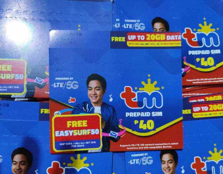 TM PREPAID SIM CARD 5G | Lazada PH